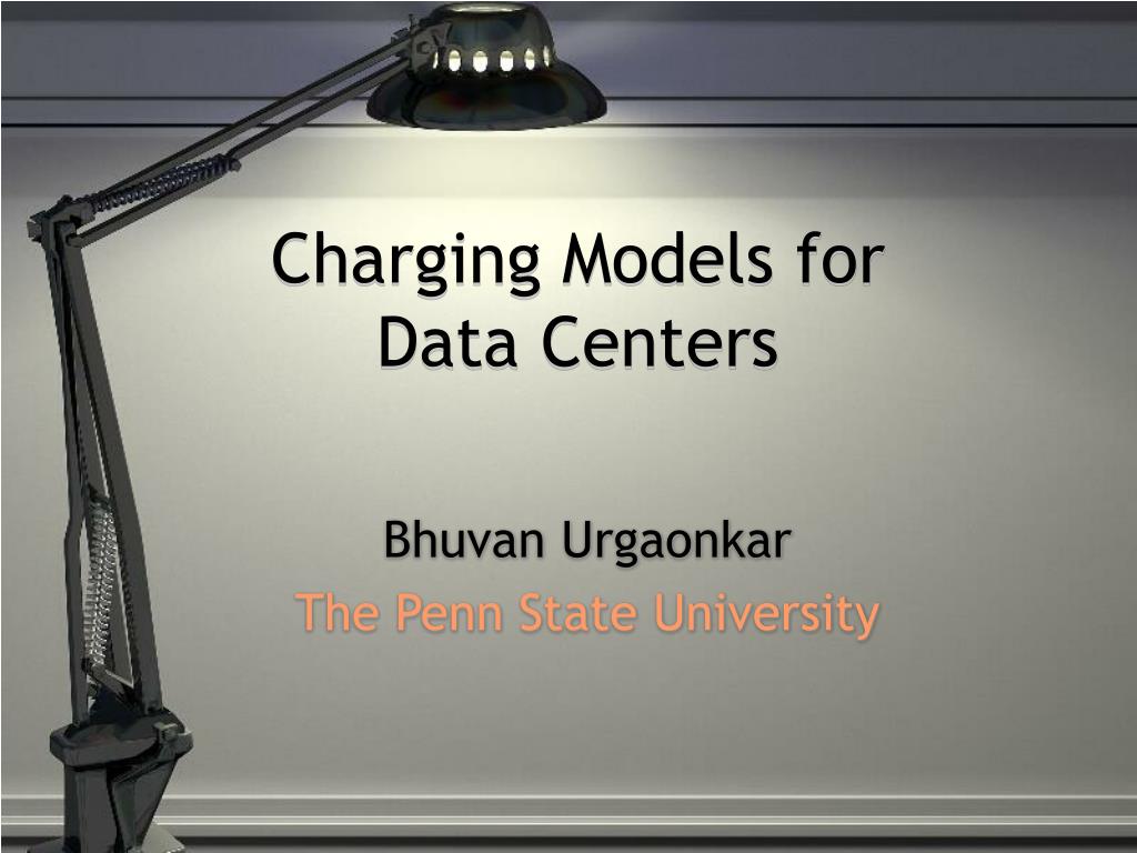 PPT - Charging Models for Data Centers PowerPoint Presentation, free ...