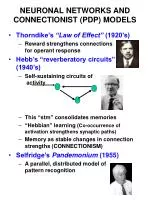PPT - Connectionist Modeling PowerPoint Presentation, free download ...