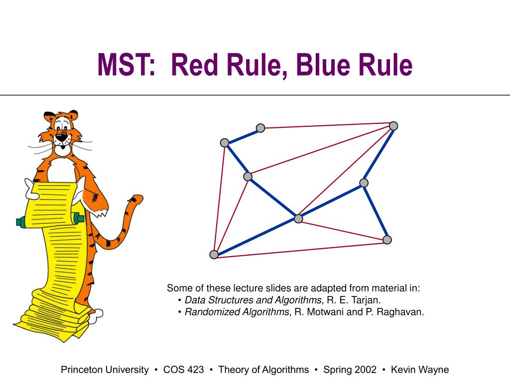 PPT - MST: Red Rule, Blue Rule PowerPoint Presentation, free download ...