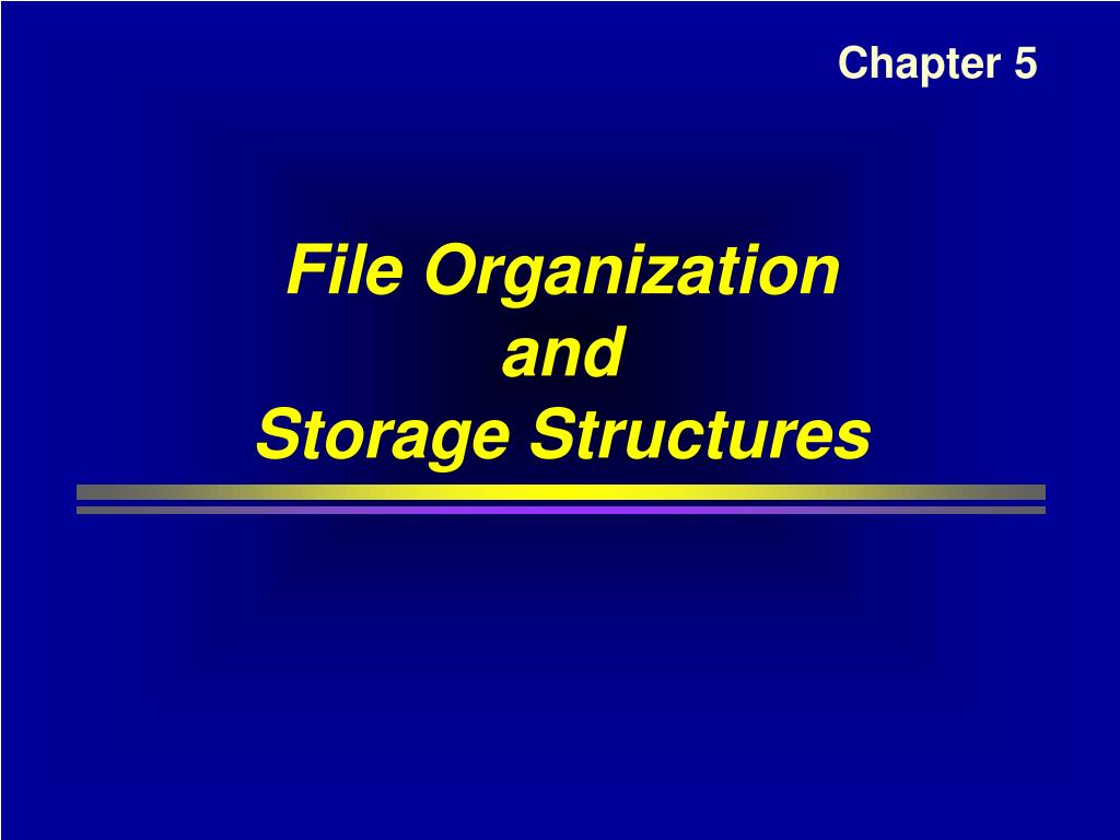 PPT - File Organization and Storage Structures PowerPoint Presentation ...