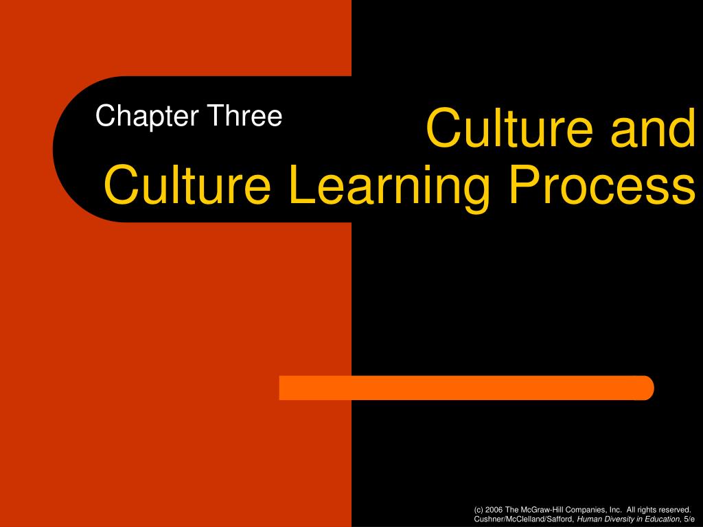 PPT - Culture and Culture Learning Process PowerPoint Presentation ...