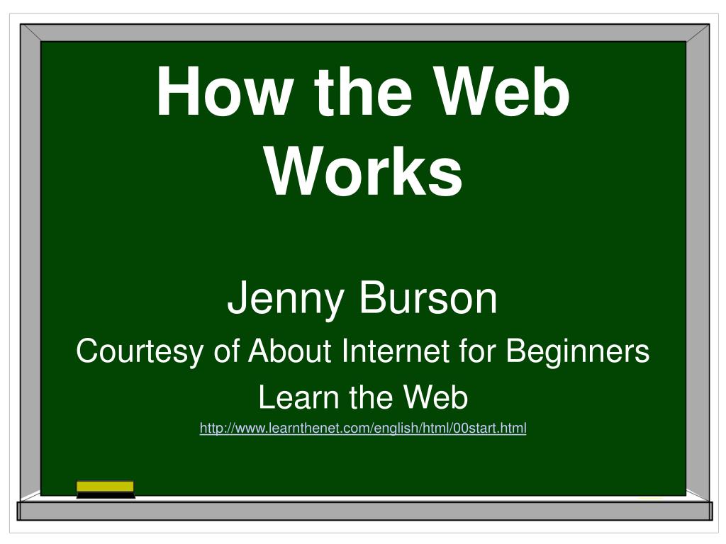PPT - How the Web Works PowerPoint Presentation, free download - ID:67568