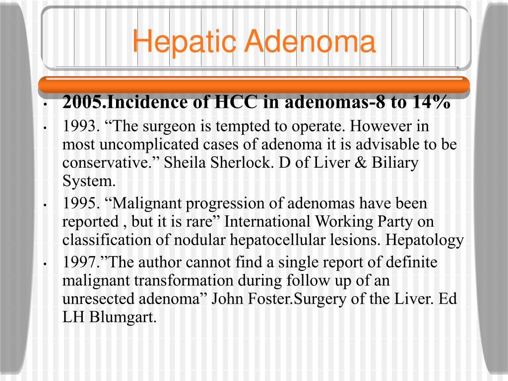 PPT - Hepatic Adenoma PowerPoint Presentation, free download - ID:679311