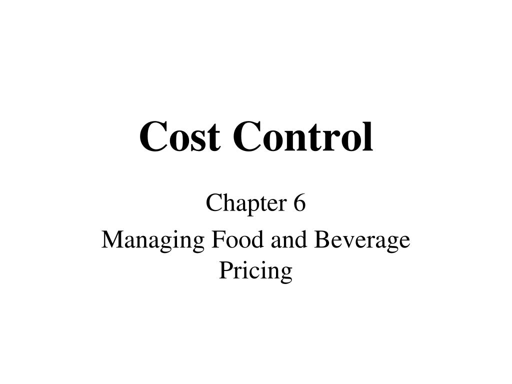 PPT - Cost Control PowerPoint Presentation, free download - ID:679589