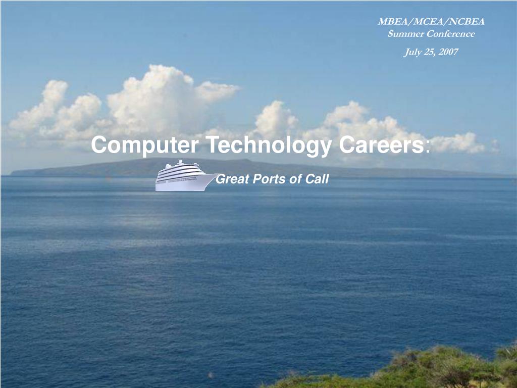 PPT - Computer Technology Careers : PowerPoint Presentation, free download - ID:68052