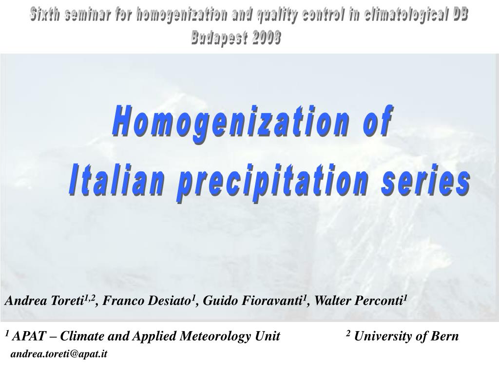 PPT - Homogenization of PowerPoint Presentation, free download - ID:680747