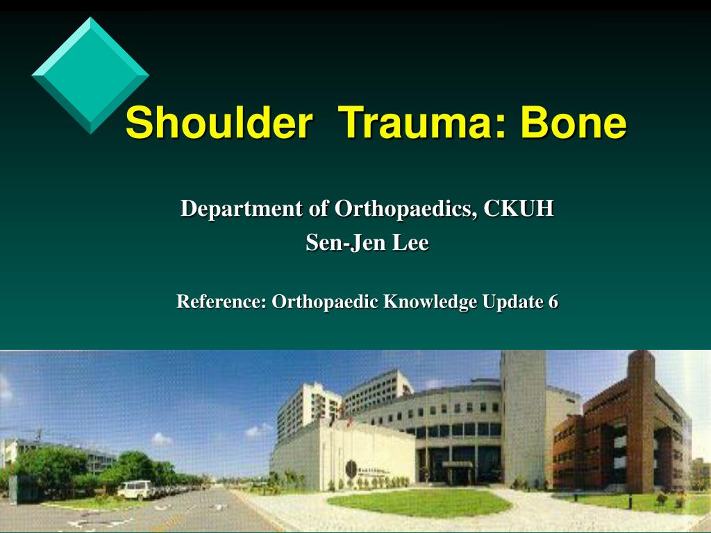 PPT - Shoulder Trauma: Bone PowerPoint Presentation, free download - ID ...