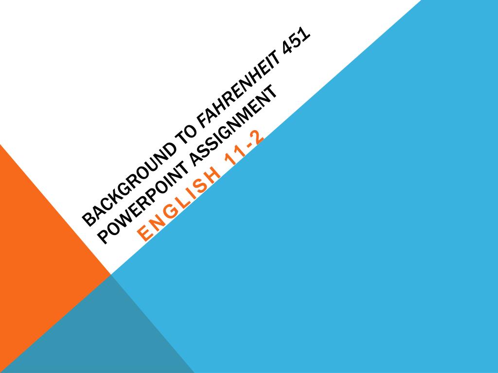 PPT - Influence of Historical Events on Fahrenheit 451: A Multimedia ...