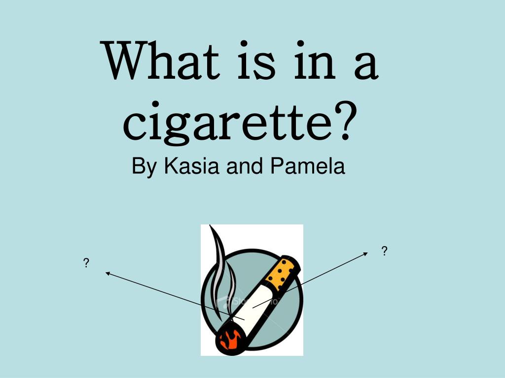 PPT - cigarette PowerPoint Presentation, free download - ID:685