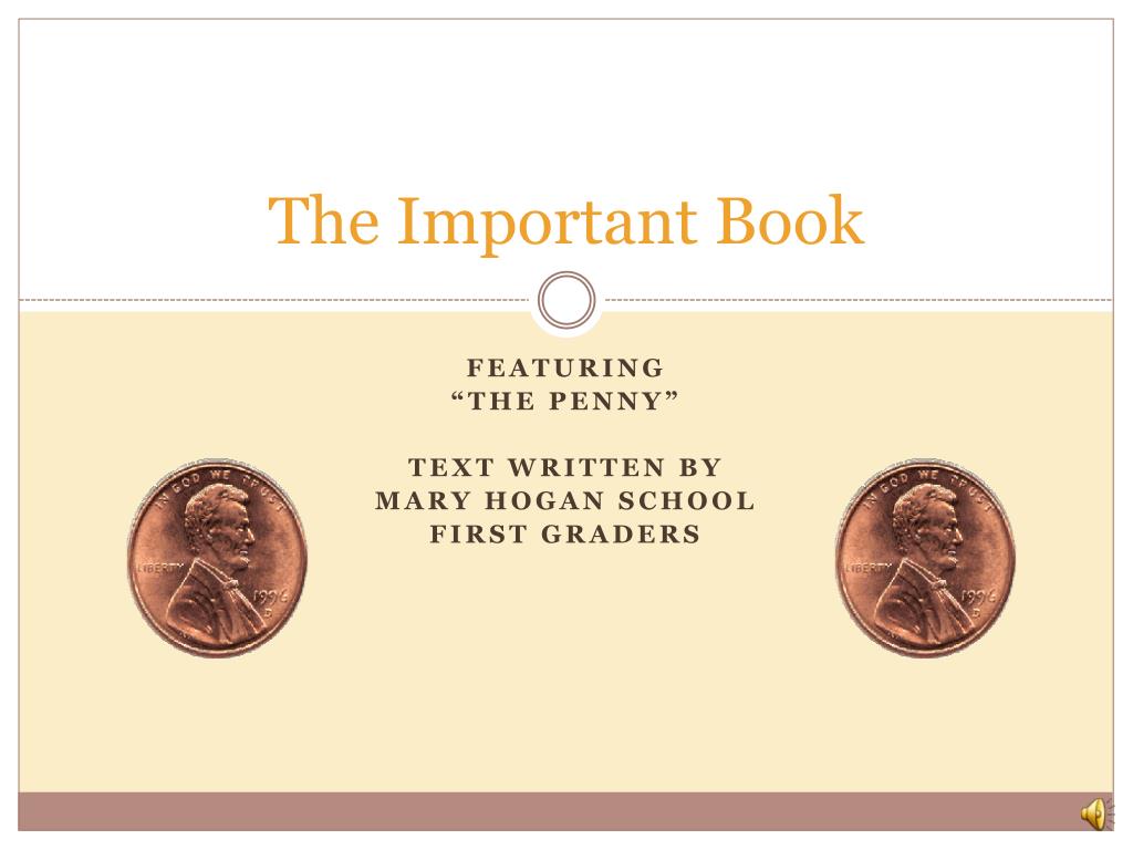 PPT - The Important Book PowerPoint Presentation, free download - ID:685194