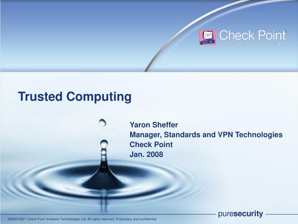 PPT - Trusted Computing PowerPoint Presentation, free download - ID:685824