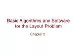 PPT - Models for the Layout Problem PowerPoint Presentation, free ...