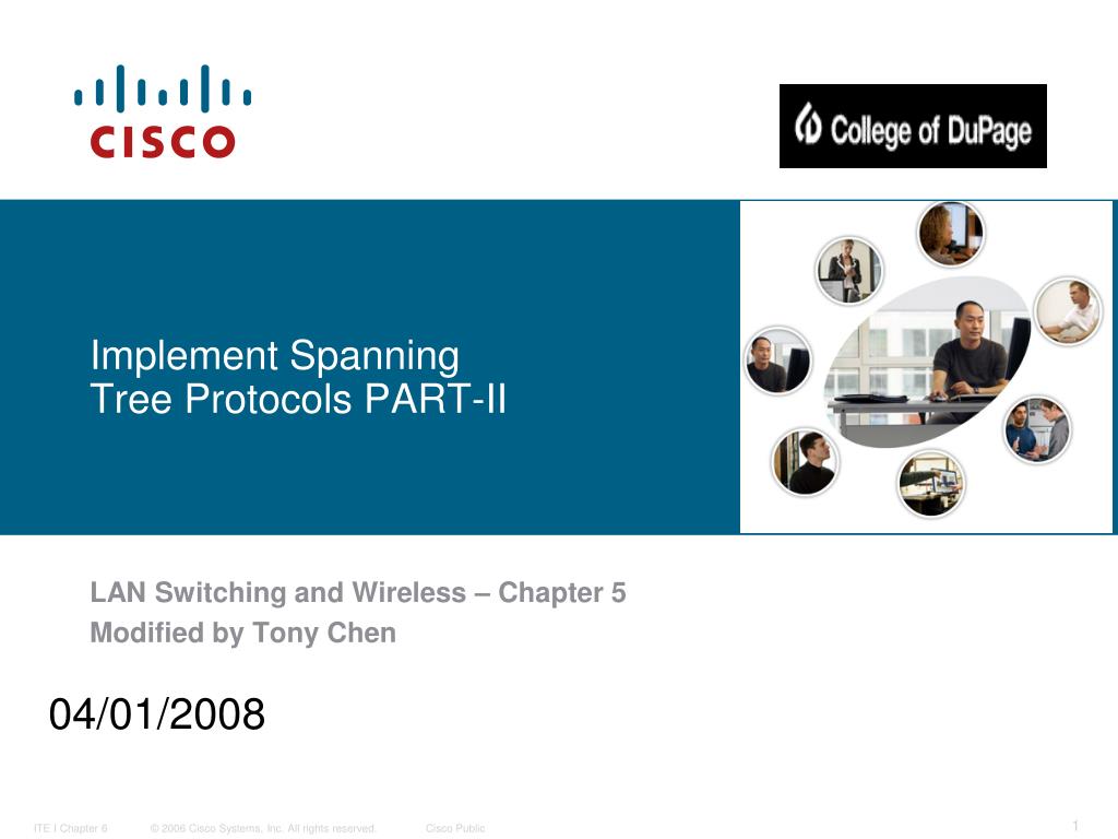 PPT - Implement Spanning Tree Protocols PART-II PowerPoint Presentation - ID:687120