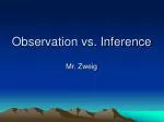PPT - Observation vs. Inference PowerPoint Presentation, free download ...