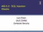 PPT - SQL-Injection attacks PowerPoint Presentation, free download - ID ...