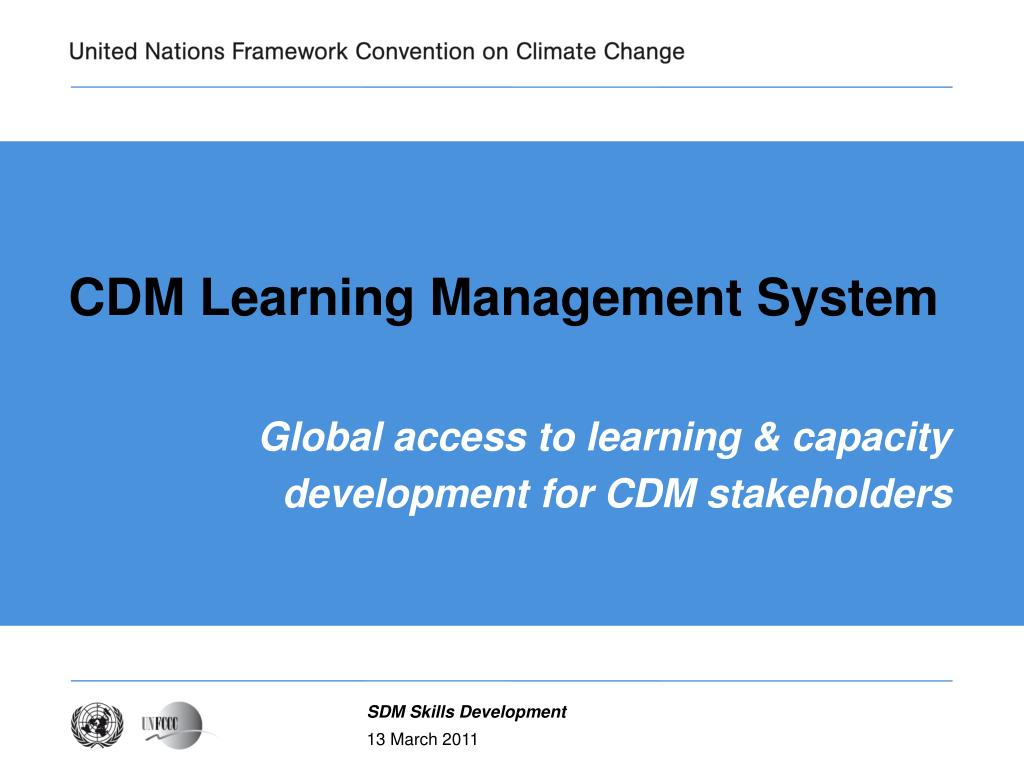 PPT - CDM Learning Management System PowerPoint Presentation, free ...