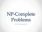 PPT - NP-complete and NP-hard problems PowerPoint Presentation, free ...