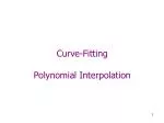 PPT - CURVE FITTING PowerPoint Presentation, free download - ID:9701905