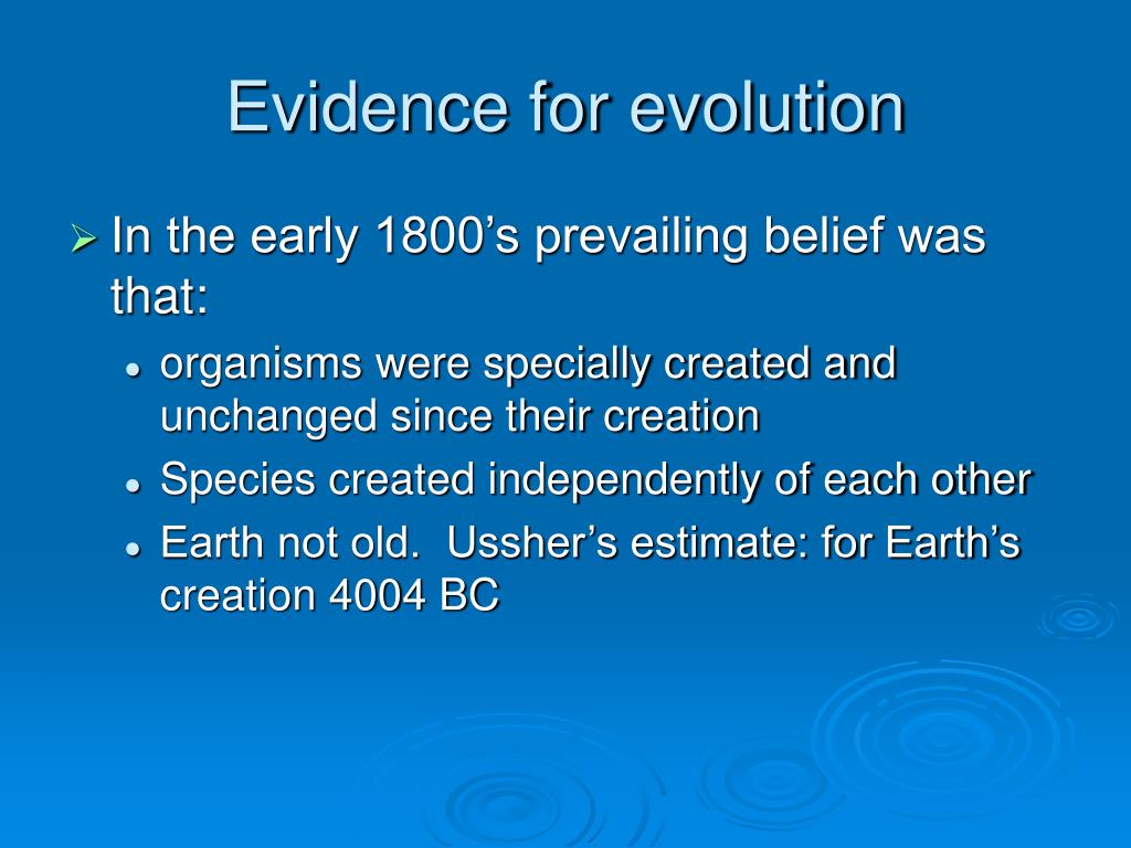 PPT - Evidence for evolution PowerPoint Presentation, free download ...