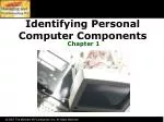 PPT - Components of a Personal Computer (PC) PowerPoint Presentation ...