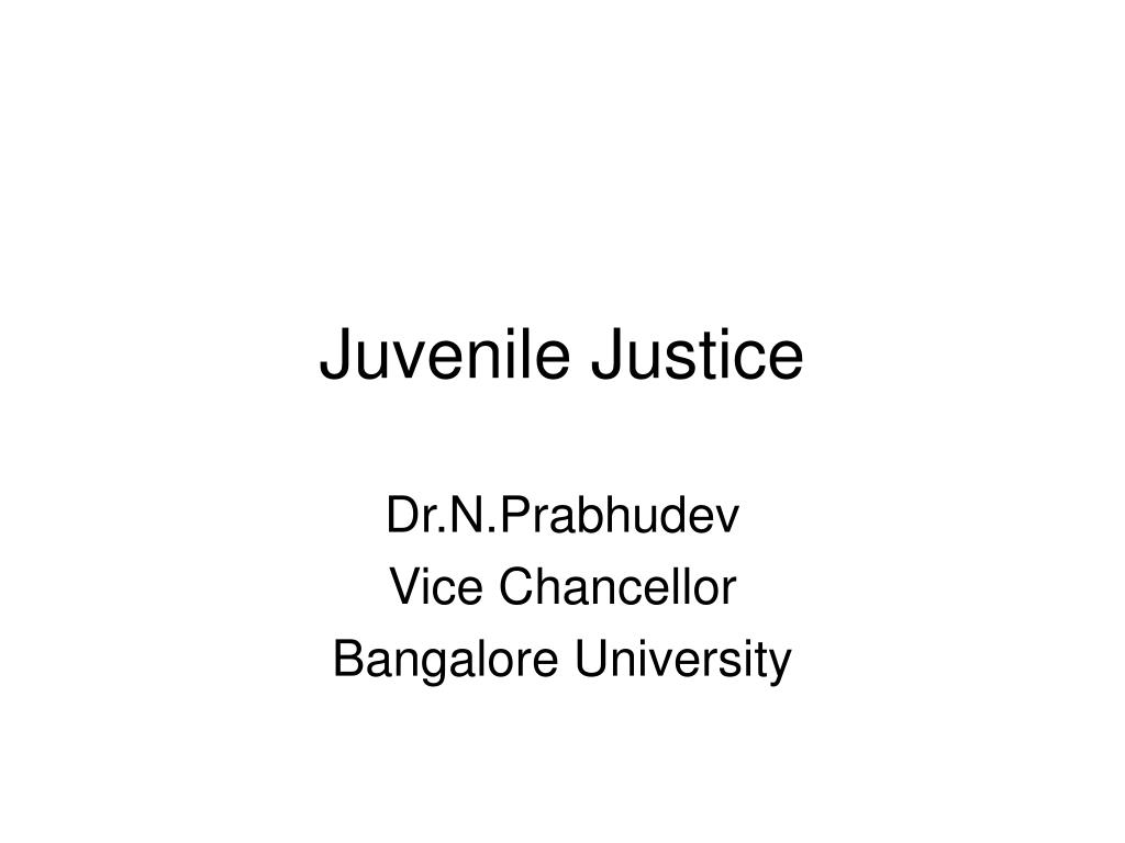 PPT - Juvenile Justice PowerPoint Presentation, free download - ID:697580