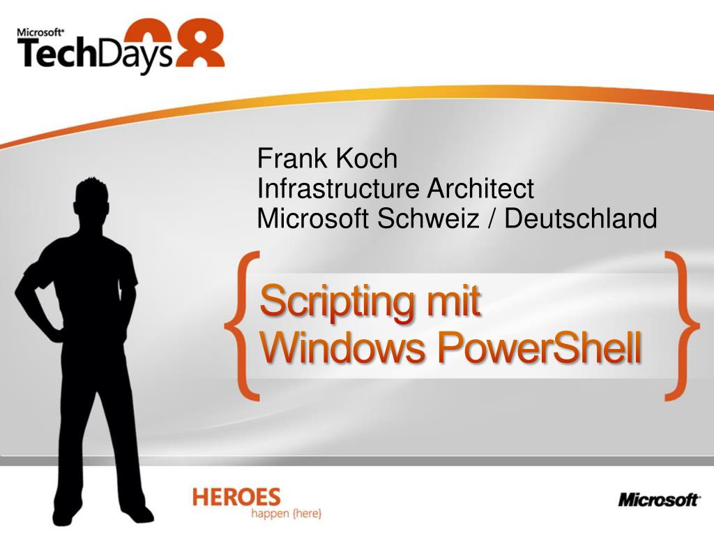 Ppt Scripting Mit Windows Powershell Powerpoint Presentation Free