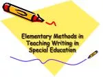 PPT - Teaching Management for Special Needs PowerPoint Presentation ...