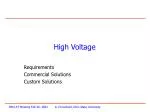 PPT - High Voltage Electricity Transmitting Power PowerPoint ...