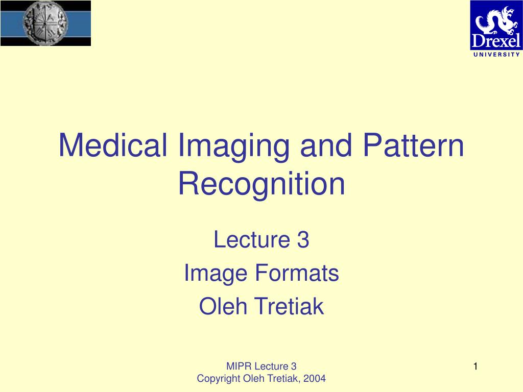 PPT - Medical Imaging and Pattern Recognition PowerPoint Presentation ...