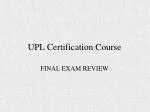 PPT - A Certification Courses & Exam PowerPoint Presentation, free ...