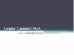 PPT - The Fundamentals Of Standard Work PowerPoint Presentation, free ...