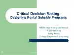 PPT - CRITICAL DECISION-MAKING TECHNIQUES PowerPoint Presentation, free ...