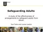 PPT - Safeguarding Vulnerable Adults Level 3 - John Academy PowerPoint ...