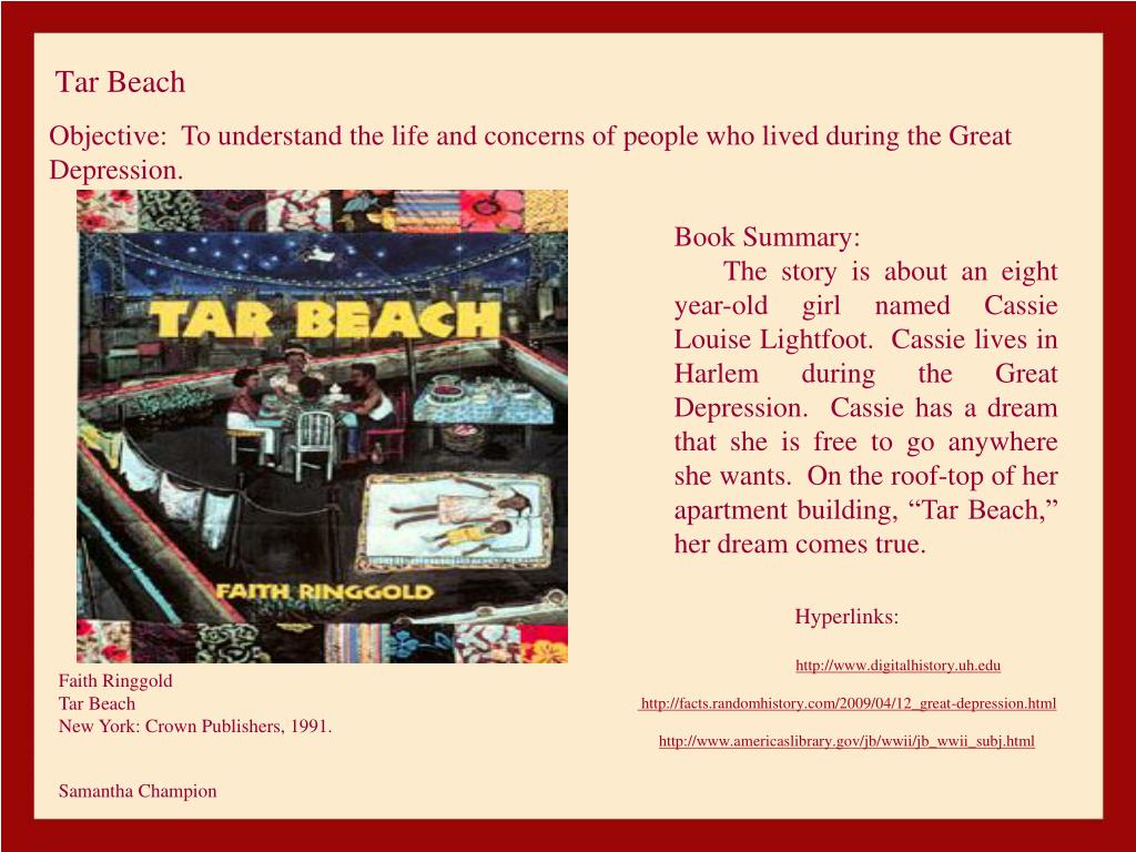 PPT - Tar Beach PowerPoint Presentation, free download - ID:706548