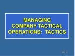 PPT - Squad Tactics: Tactical Movement PowerPoint Presentation, free ...