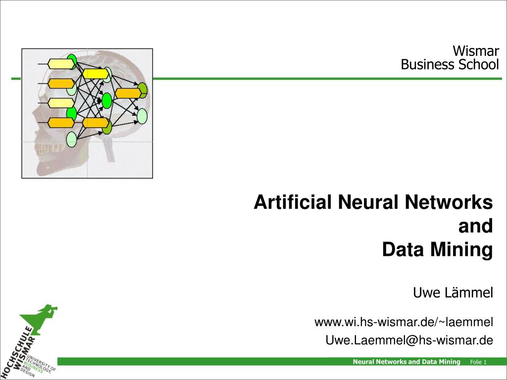 PPT - Artificial Neural Networks and Data Mining PowerPoint ...