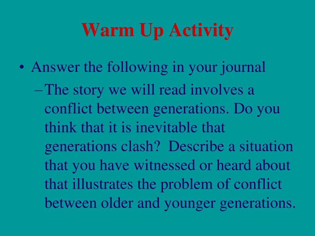 PPT - Warm Up Activity PowerPoint Presentation, free download - ID:710327