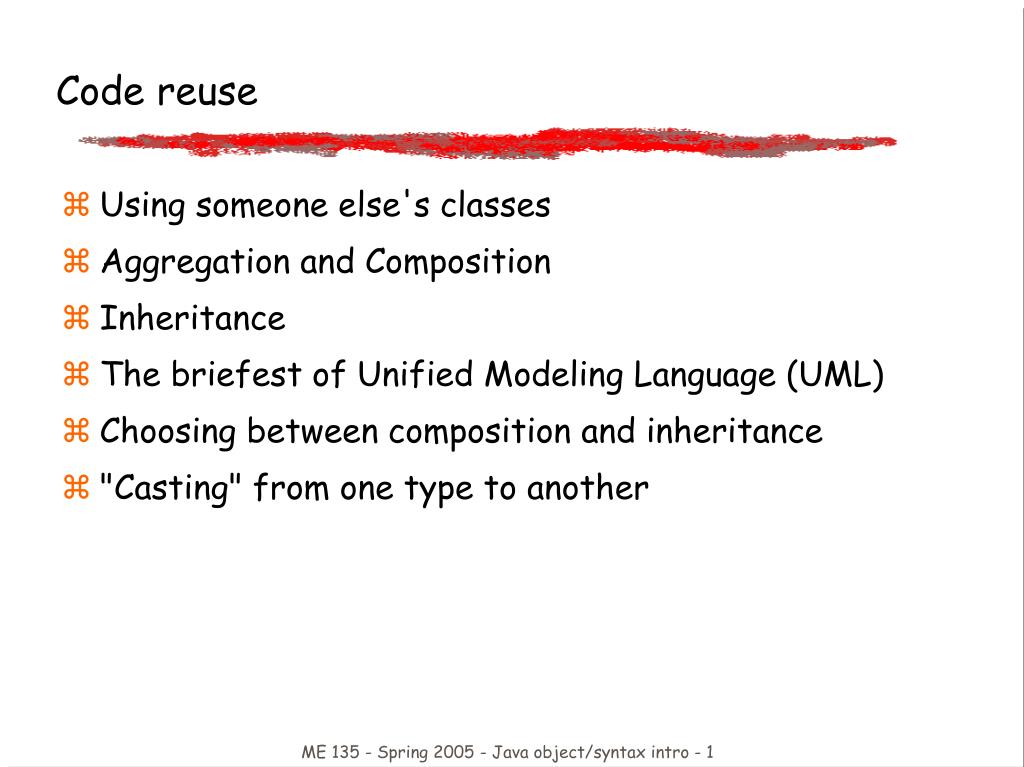 PPT - Code reuse PowerPoint Presentation, free download - ID:71044