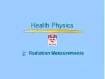PPT - Health Physics PowerPoint Presentation, free download - ID:1021993