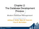 PPT - Chapter 1 The Database Environment and Development Process PowerPoint Presentation - ID ...
