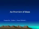 PPT - Overview of Islam PowerPoint Presentation, free download - ID:2078515