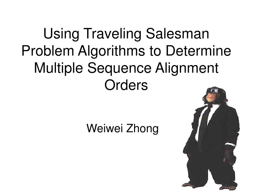 PPT - Using Traveling Salesman Problem Algorithms to Determine Multiple ...