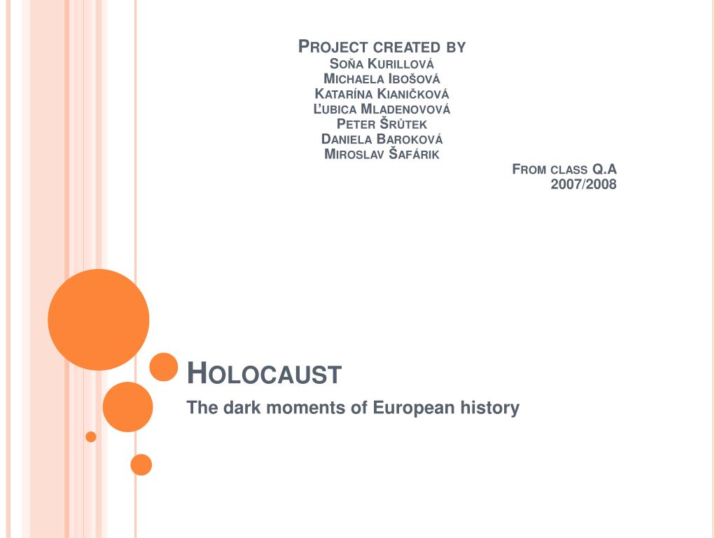PPT - Holocaust PowerPoint Presentation, free download - ID:715312