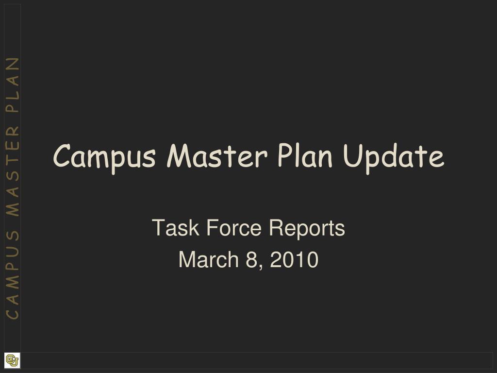 PPT - Campus Master Plan Update PowerPoint Presentation, free download ...