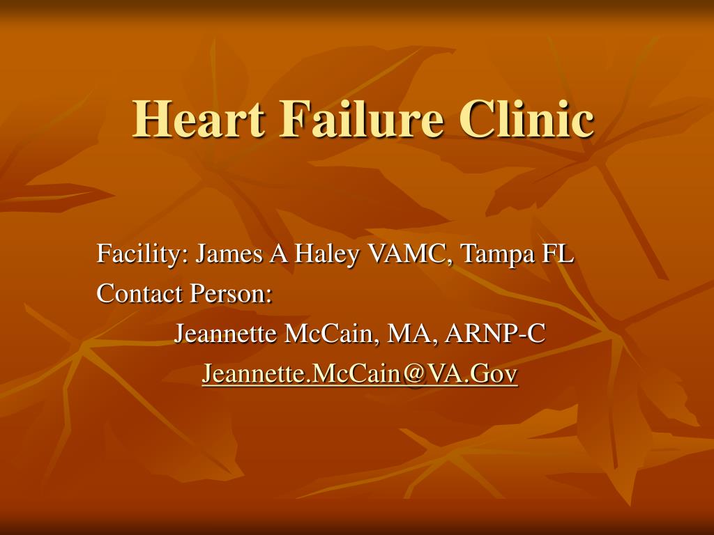 PPT - Heart Failure Clinic PowerPoint Presentation, free download - ID ...
