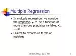 PPT - Introduction to Multiple Regression PowerPoint Presentation, free download - ID:5816895