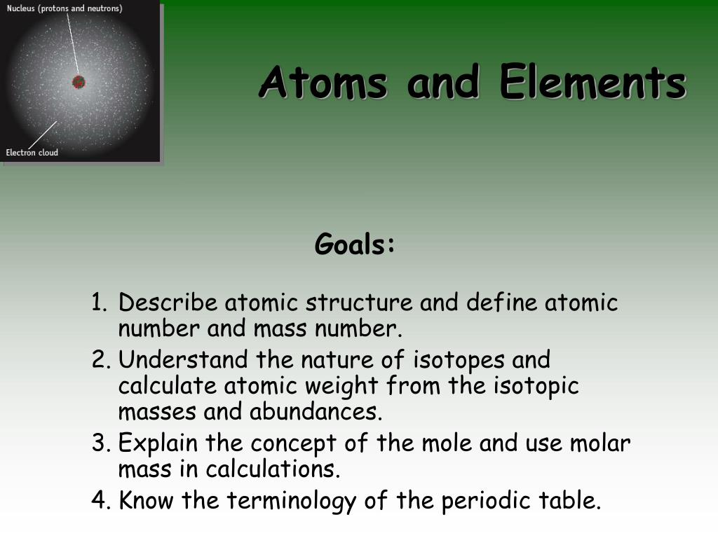 PPT - Atoms and Elements PowerPoint Presentation, free download - ID:718586