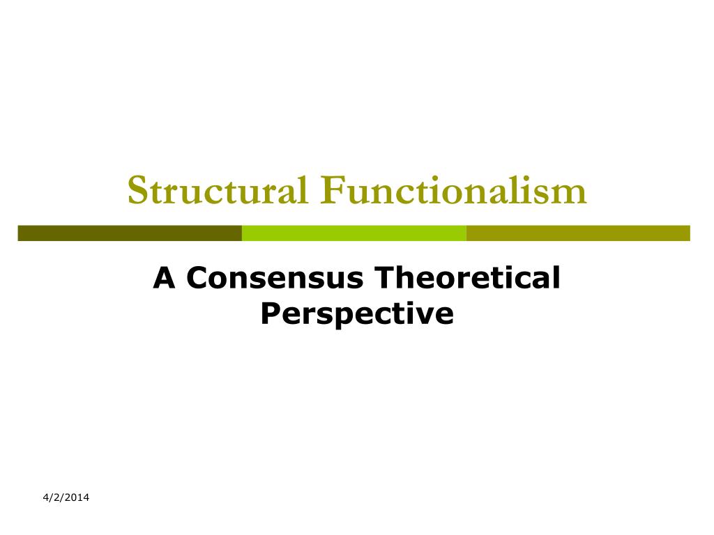 PPT - Structural Functionalism PowerPoint Presentation, free download ...