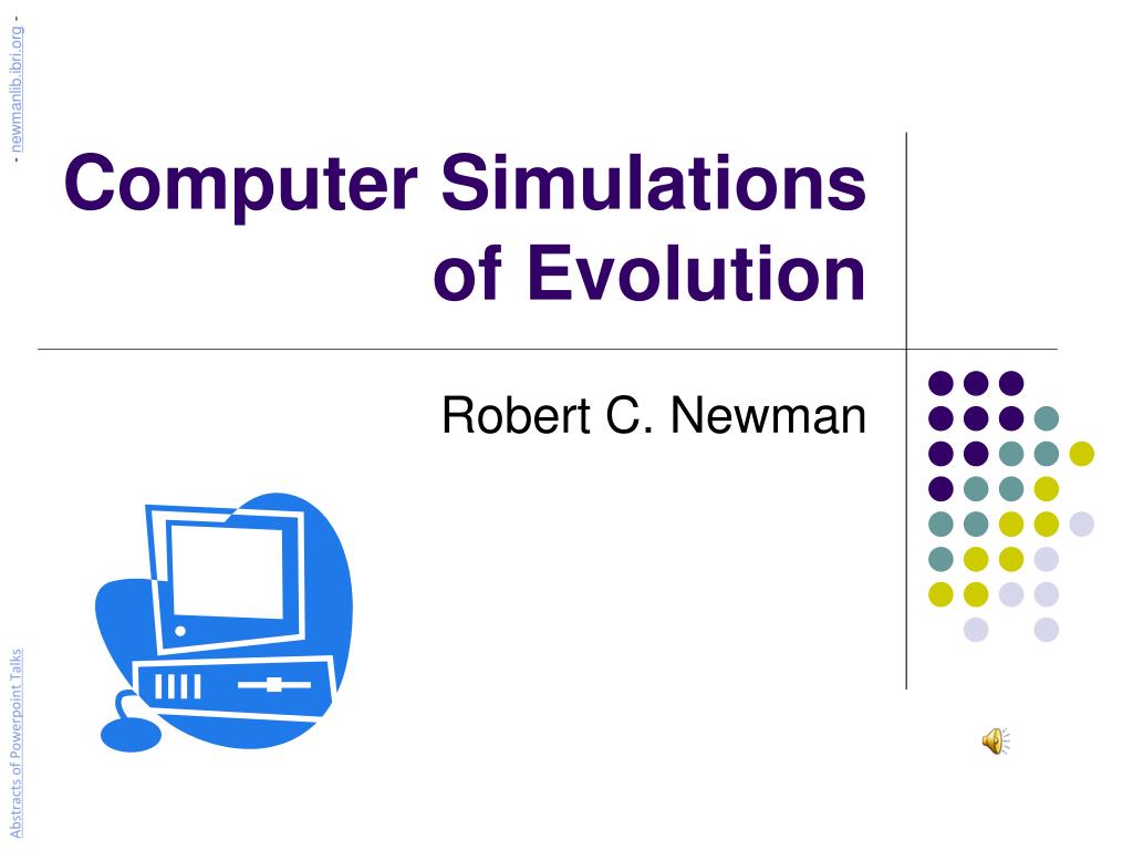 PPT - Computer Simulations of Evolution PowerPoint Presentation, free ...