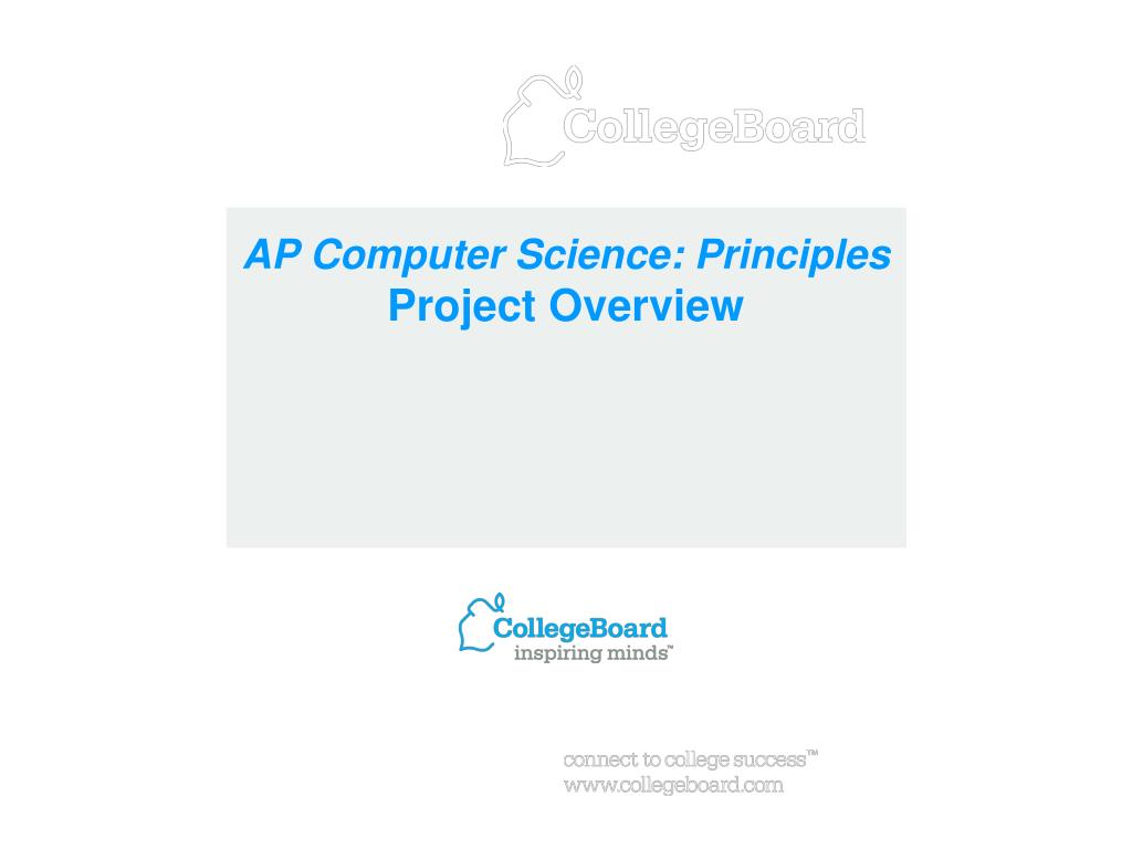 PPT - Advancing Computational Thinking in AP Computer Science ...